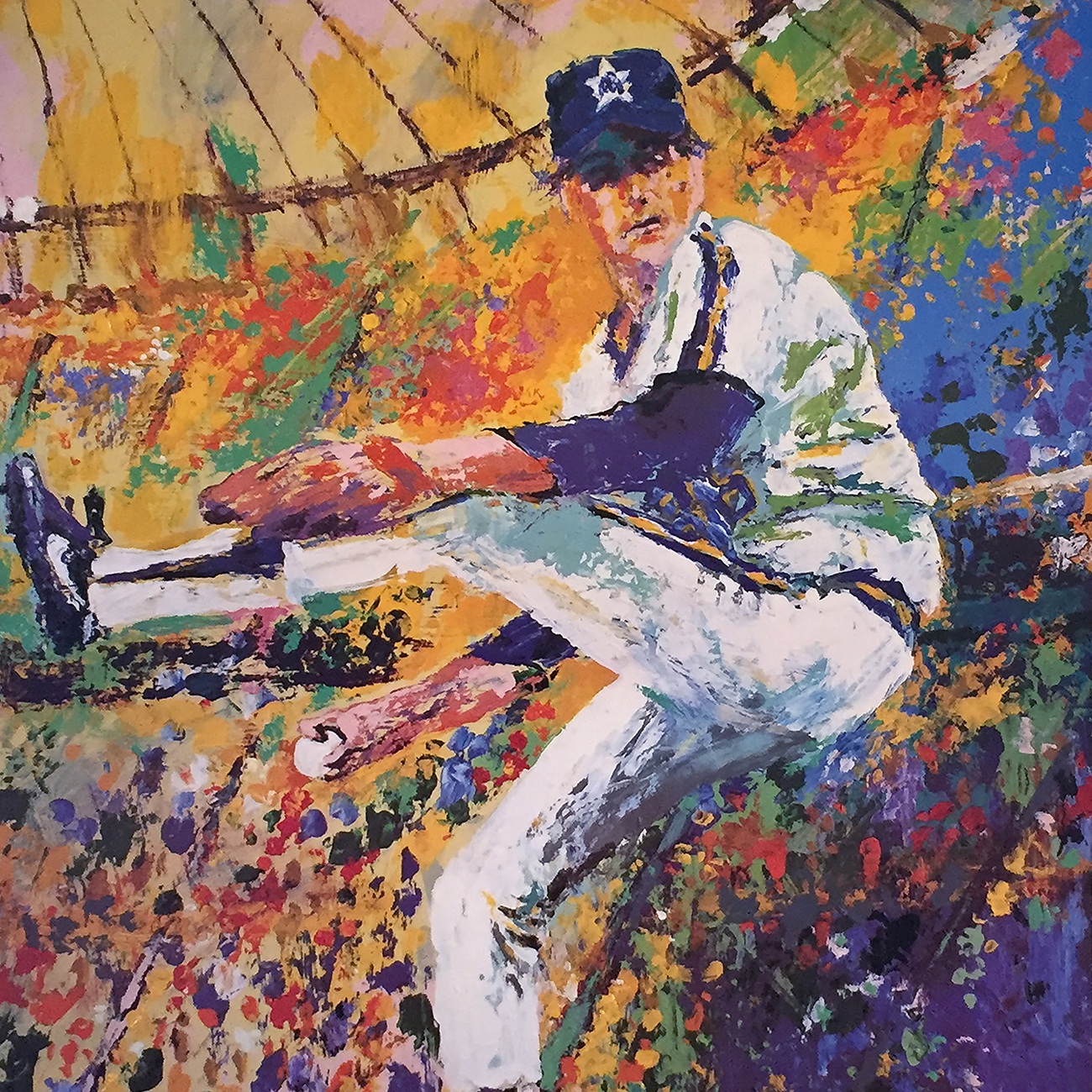 Gaylord Perry’s 300th Career Victory – LeRoy Neiman
